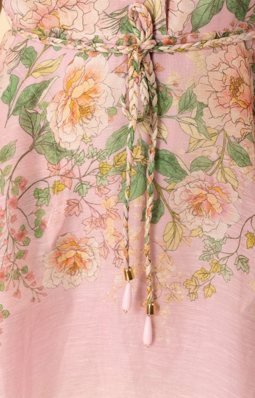 Hale Bob Rosamønstret Haley Organza long Dress | Ambiente Fashion ...